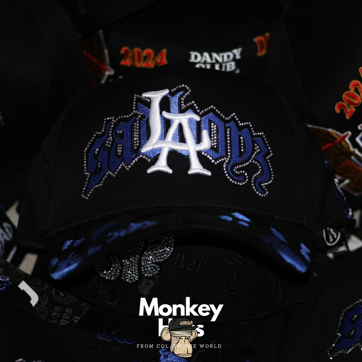 GORRA DANDY HATS ÁNGEL AZUL – MONKEY HATS