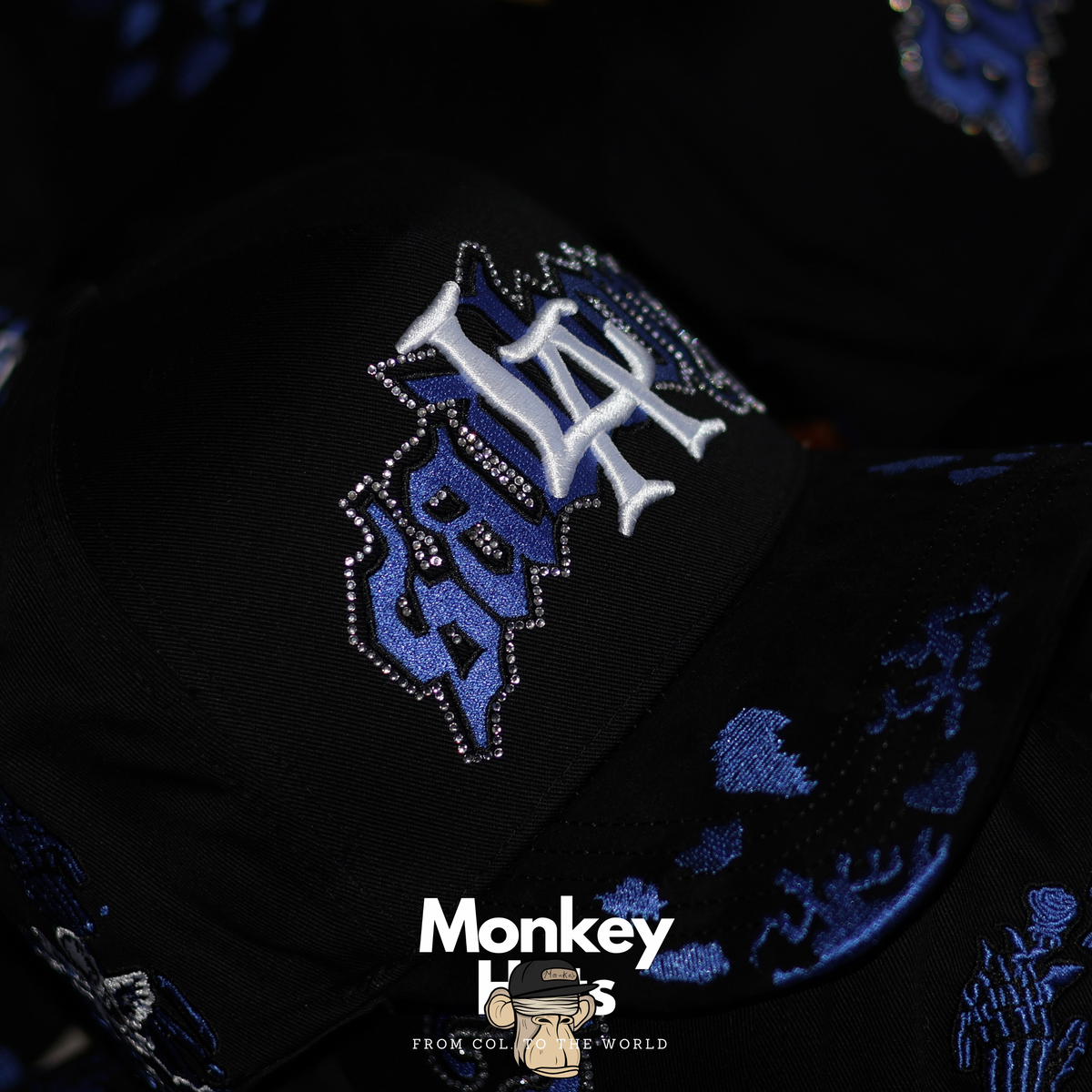 GORRA DANDY HATS ÁNGEL AZUL – MONKEY HATS