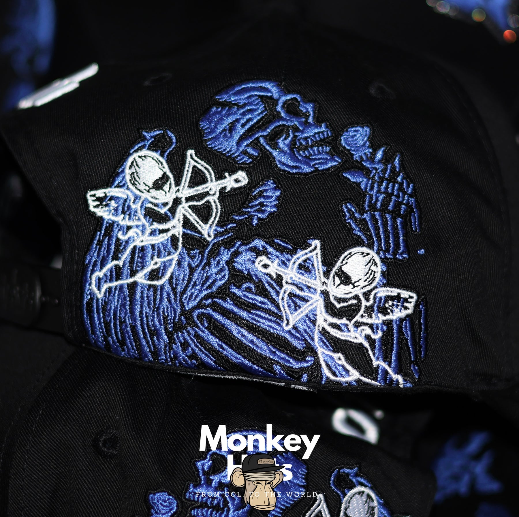 GORRA DANDY HATS ÁNGEL AZUL – MONKEY HATS