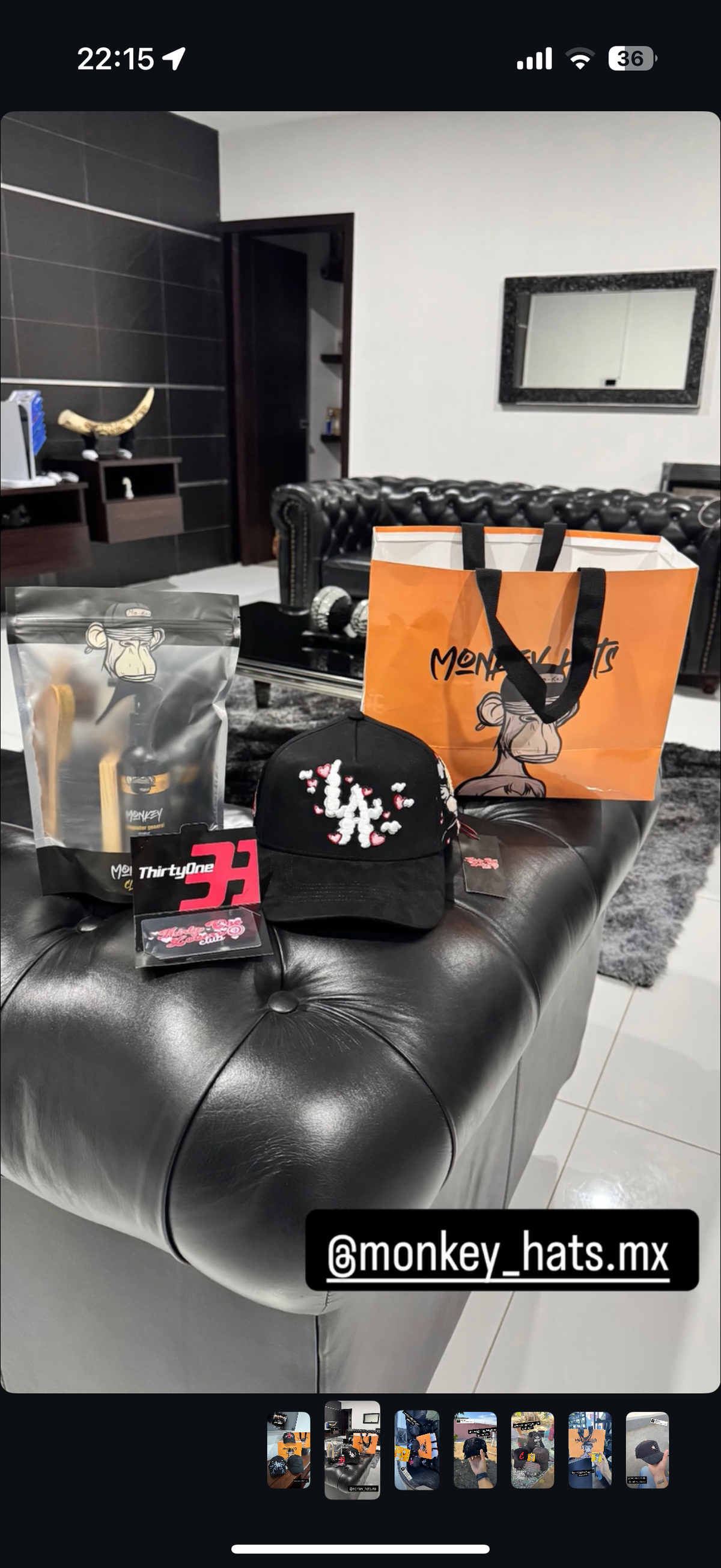 GORRA RUDE AWAKENING LA LA LA – MONKEY HATS